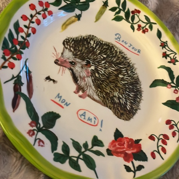 Anthropologie | Kitchen | Nathalie Lete Francophile Hedgehog Dinner ...